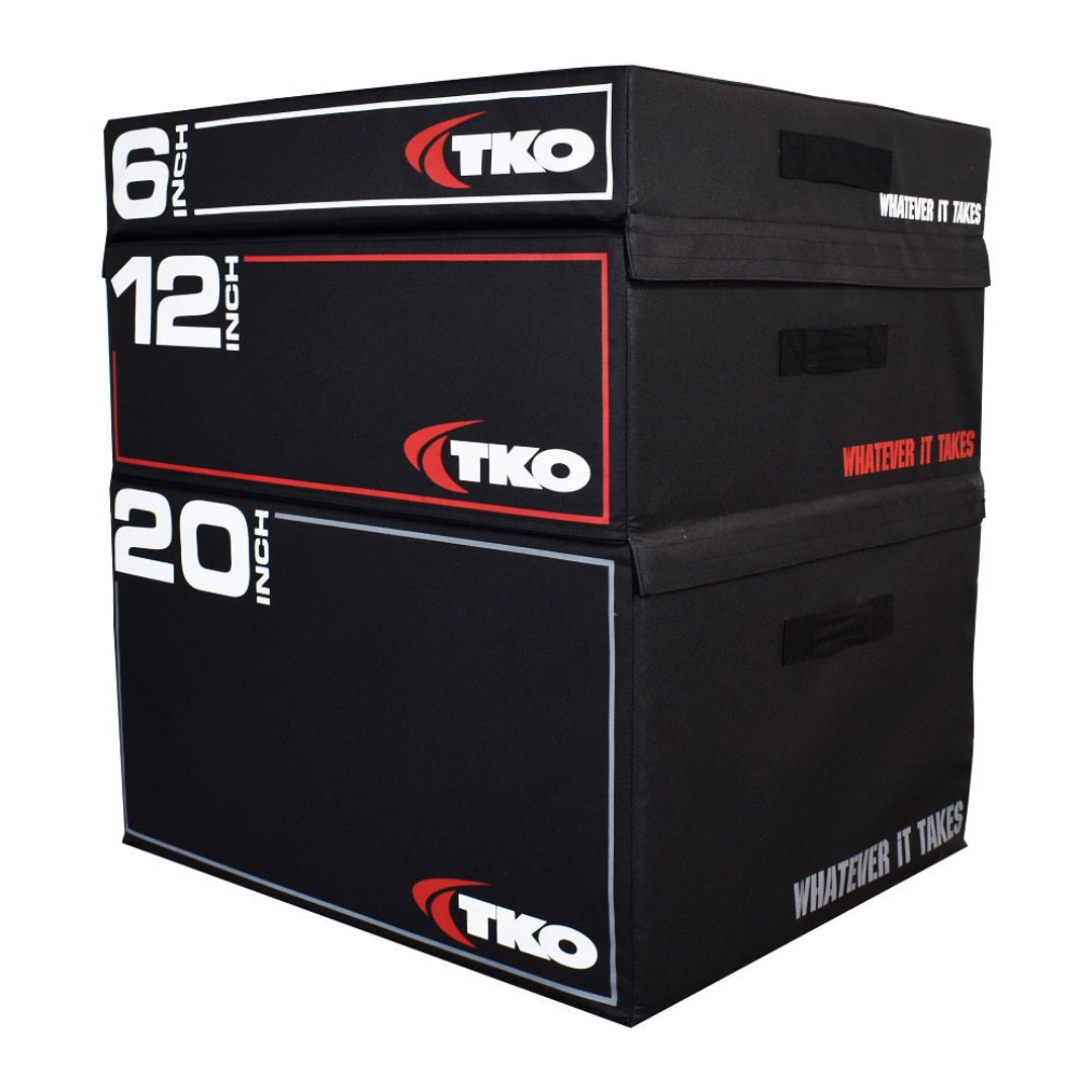 TKO Stackable Foam Plyo Boxes 263PLBS — Select Fitness