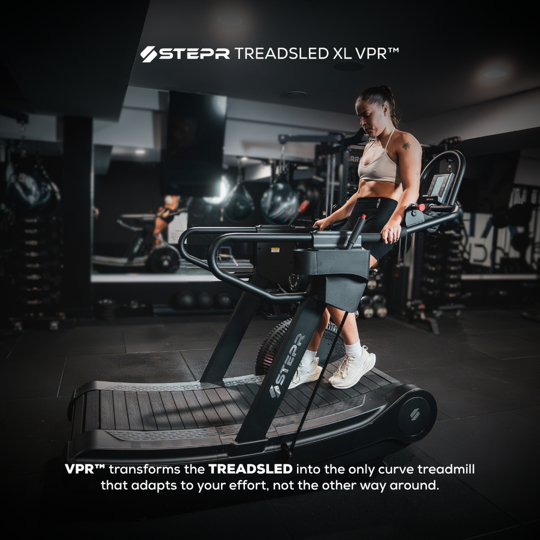 STEPR VPR Treadsled XL - Manual Curved Treadmill — Select Fitness