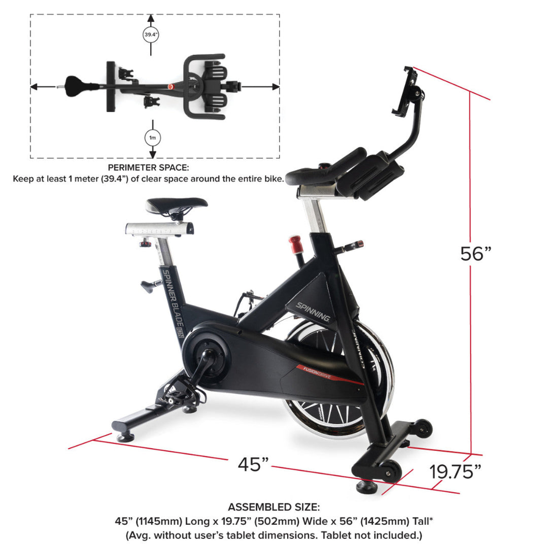 Spinning Blade ION Connected Home Spinner® Bike For Sale — Select Fitness