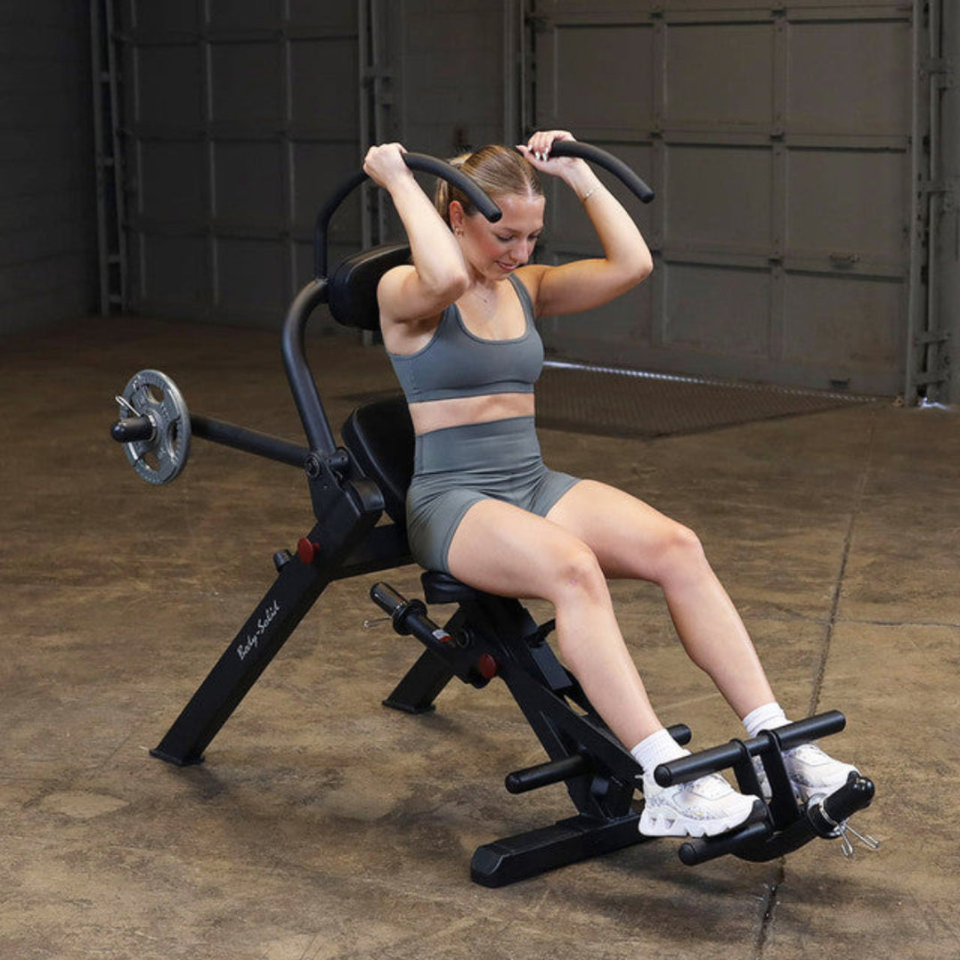 Body Solid GAB300B Semi-Recumbent Ab Bench For Sale — Select Fitness