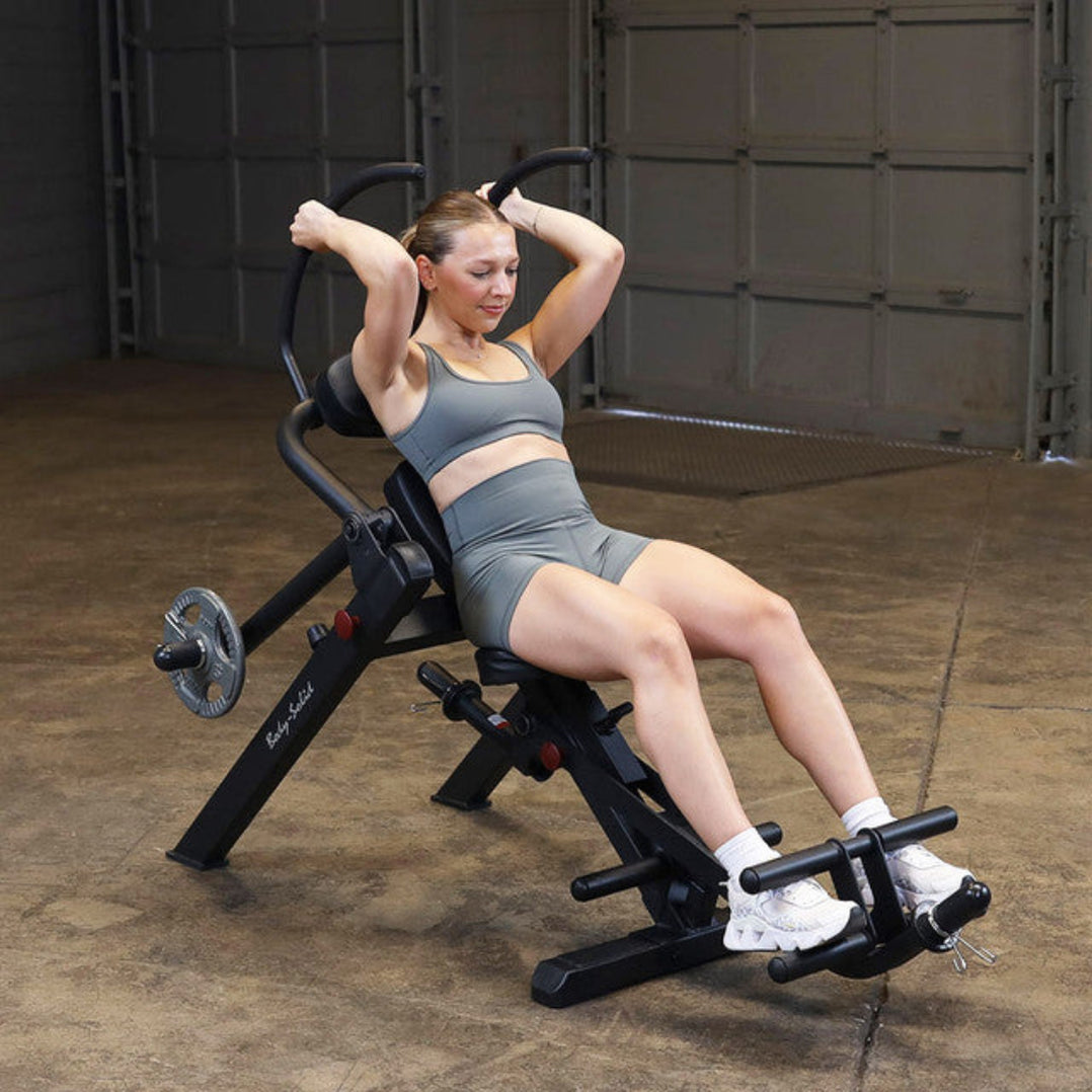 Body Solid GAB300B Semi-Recumbent Ab Bench For Sale — Select Fitness