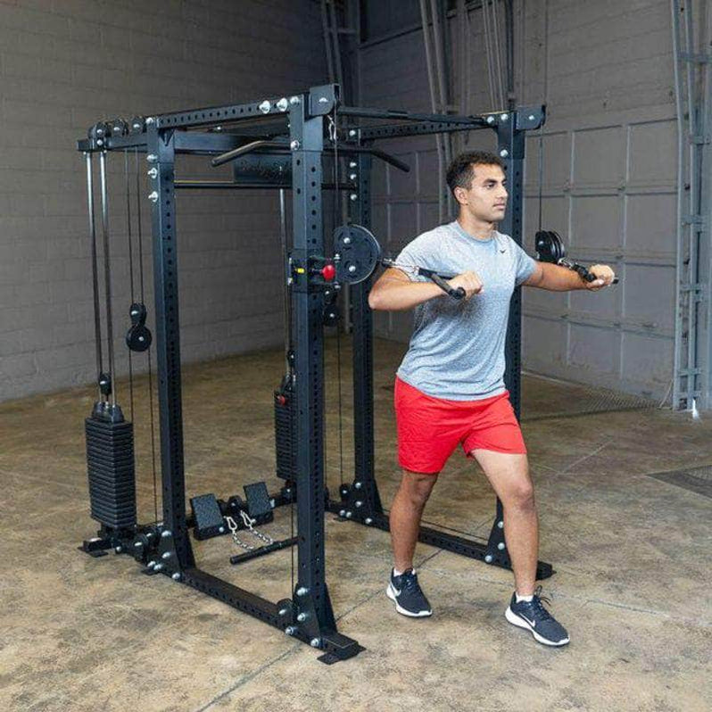 Body Solid Power Rack With Cable System — Select Fitness