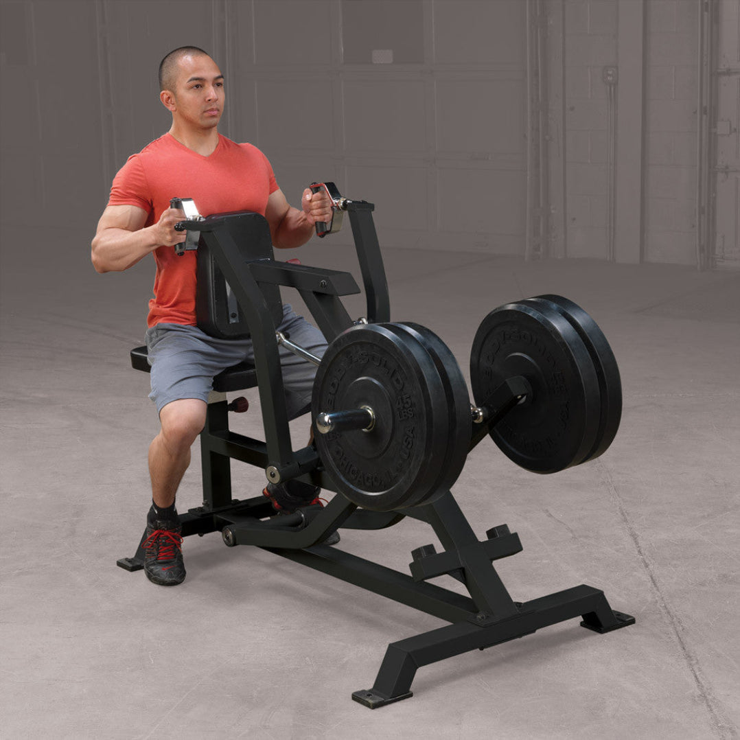 Body Solid Pro Clubline LVSR/LVSRB Leverage Seated Row Machine — Select ...