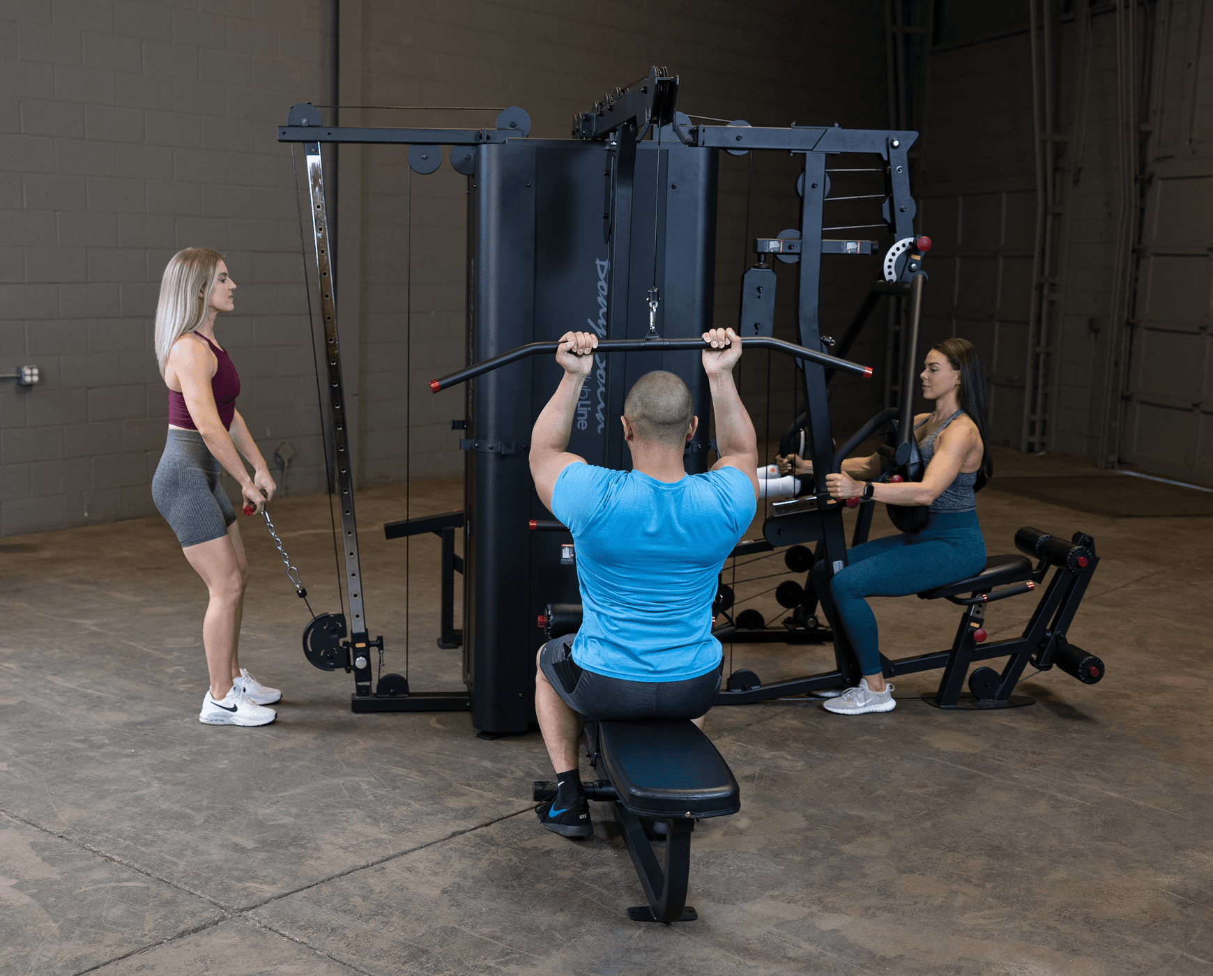 Body Solid Pro Clubline S1000 4-Stack Gym For Sale — Select Fitness