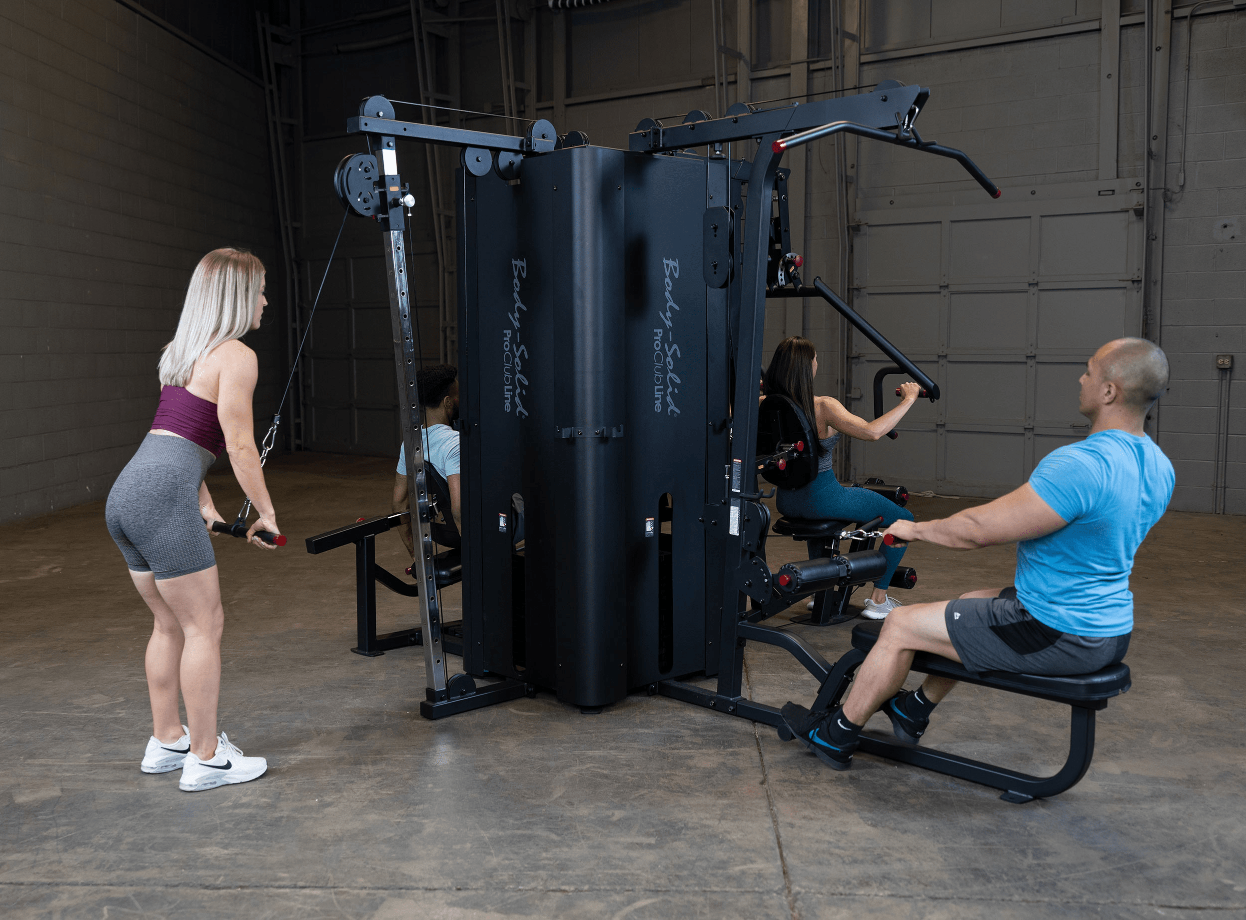 Body Solid Pro Clubline S1000 4-Stack Gym For Sale — Select Fitness