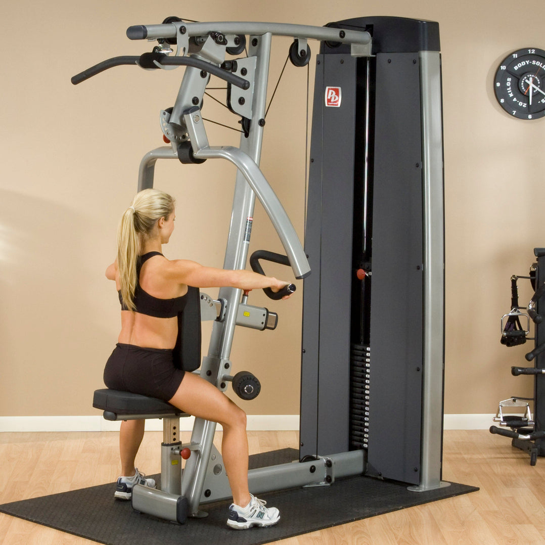 Body Solid Pro Dual DPLS-SF Vertical Press and Lat Machine — Select Fitness