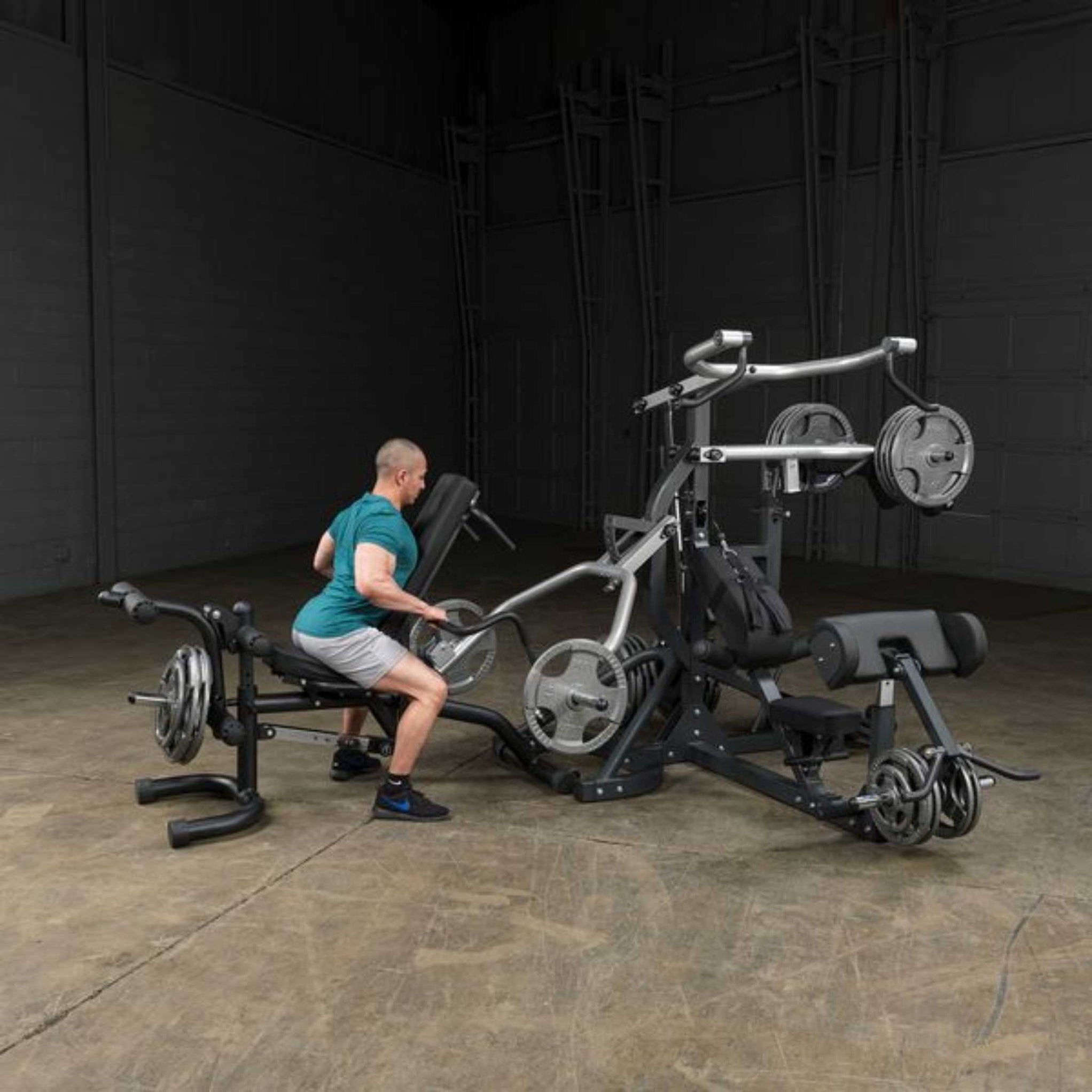 Body Solid Free-weight Leverage Gym SBL460P4 | Free Shipping — Select ...