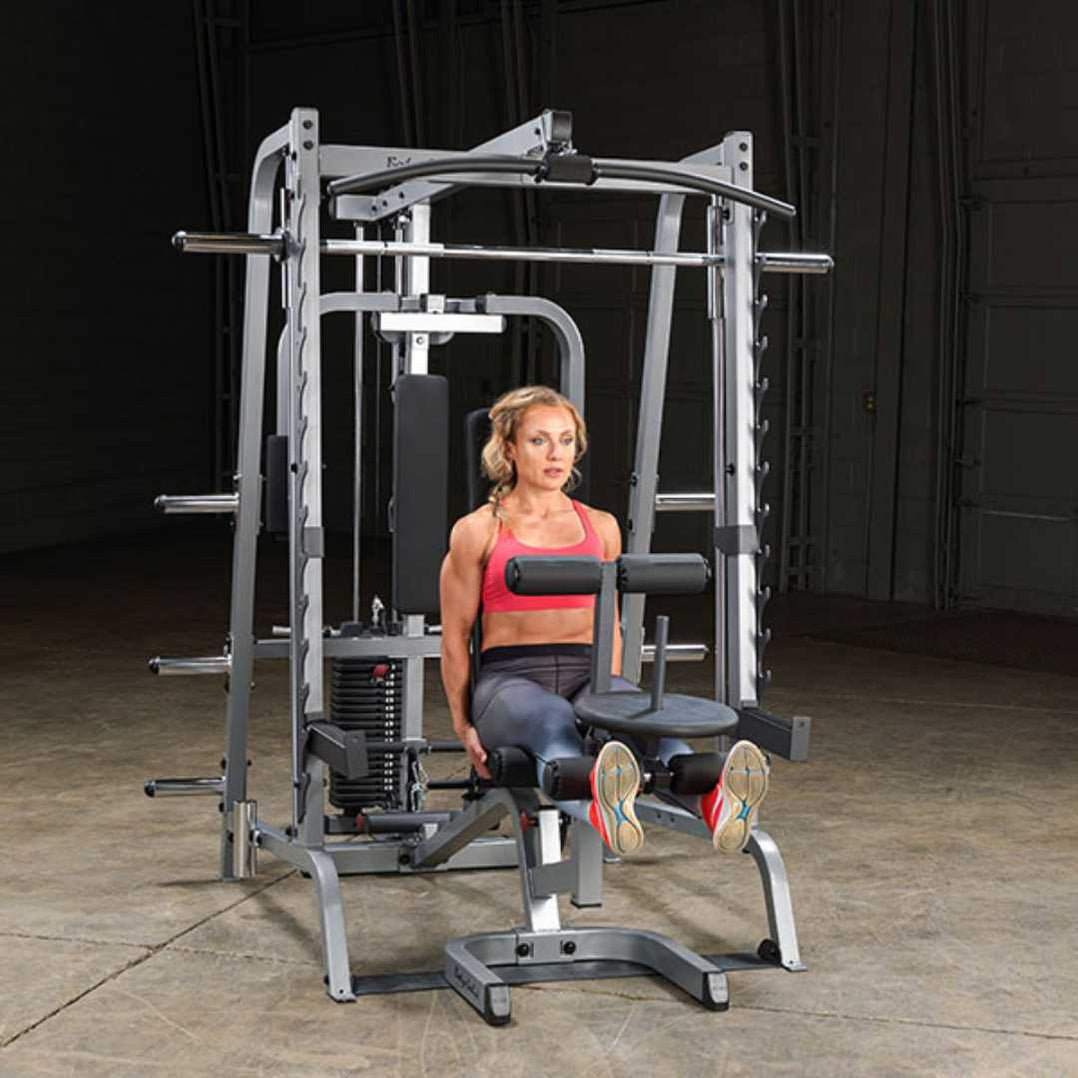 Body-Solid GS348BP4B Series 7 Smith Machine Home Gym Bundle — Select ...