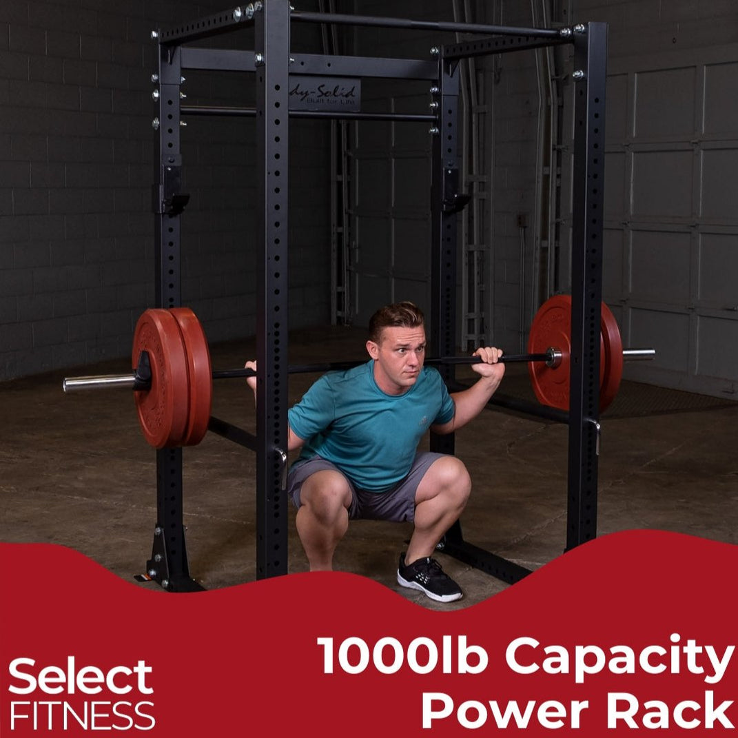 Body Solid Power Rack With Cable System — Select Fitness