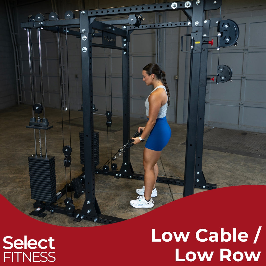 Body Solid Power Rack With Cable System — Select Fitness