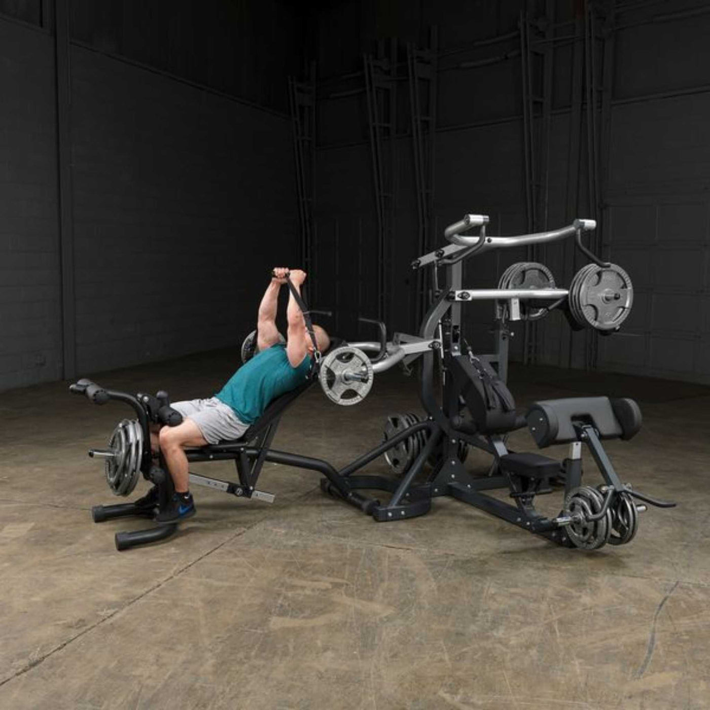 Body Solid Free-weight Leverage Gym SBL460P4 | Free Shipping — Select ...