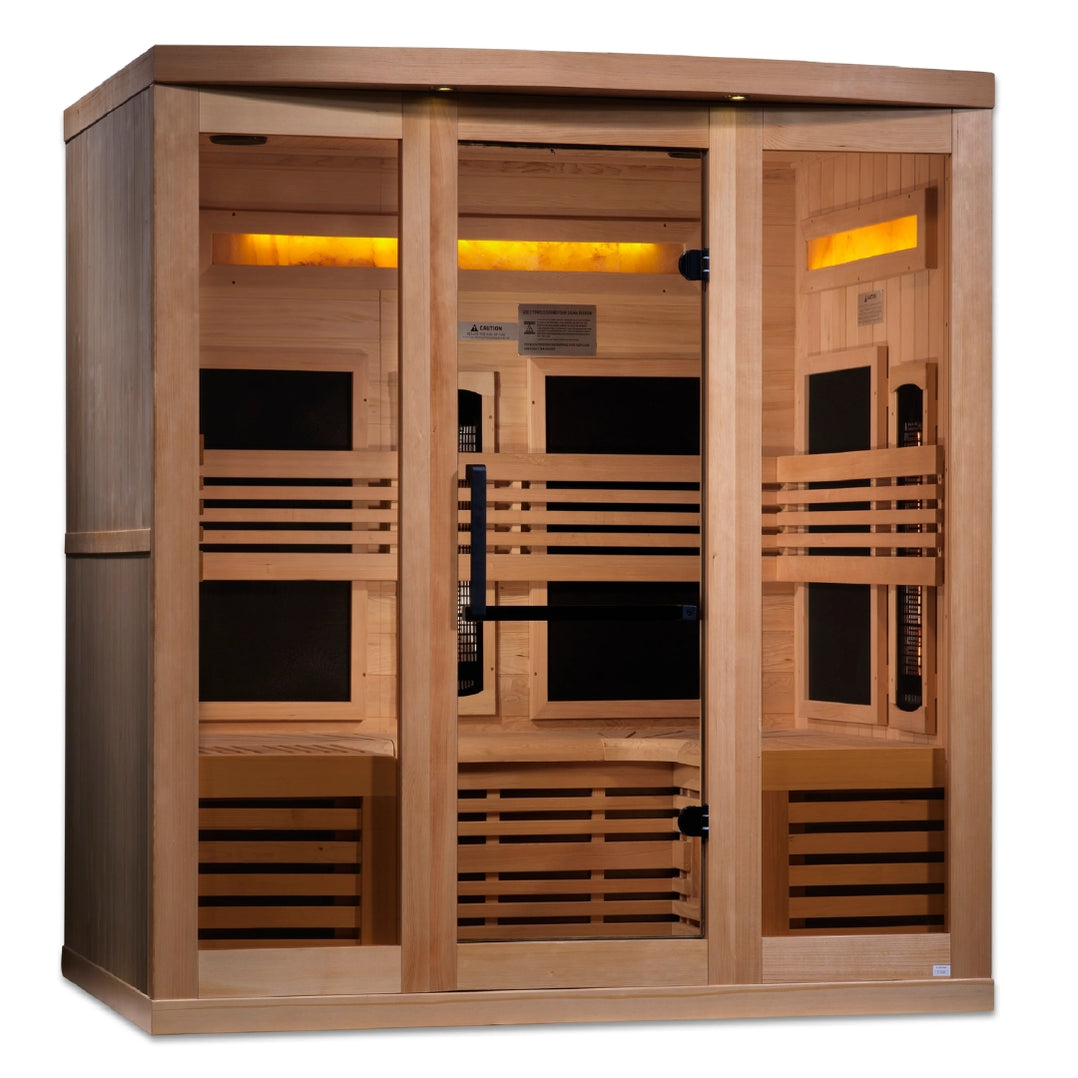 Golden Designs 6-Person Full Spectrum Sauna - GDI-8260-01 — Select Fitness
