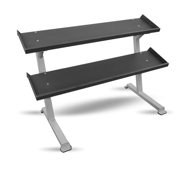 Inflight Fitness 2 Tier 69" Tray Style Dumbbell Rack — Select Fitness