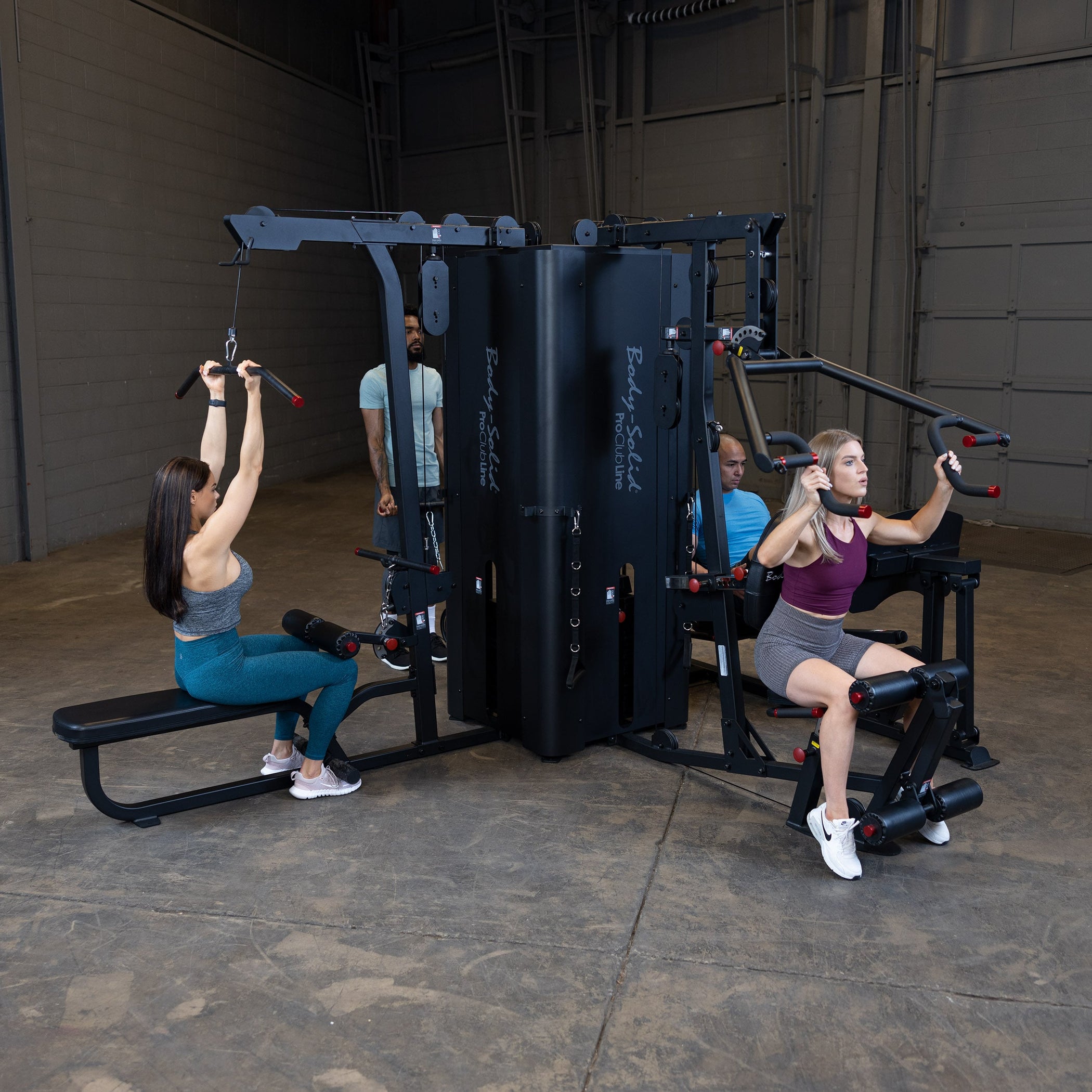 Body Solid Pro Clubline S1000 4-Stack Gym For Sale — Select Fitness