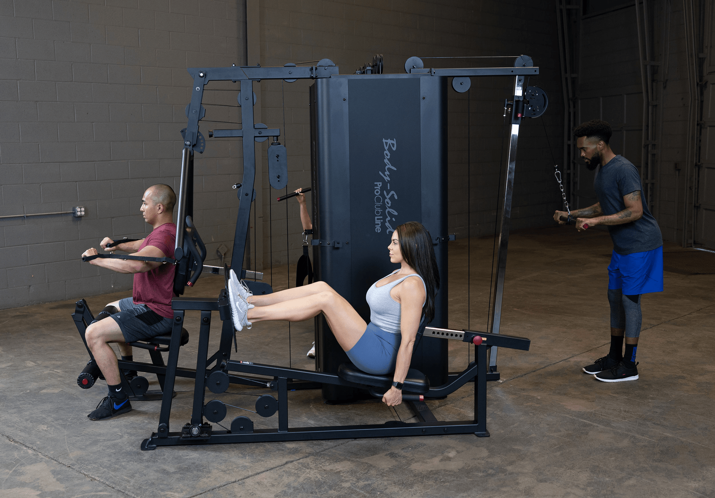 Body Solid Pro Clubline S1000 4-Stack Gym For Sale — Select Fitness