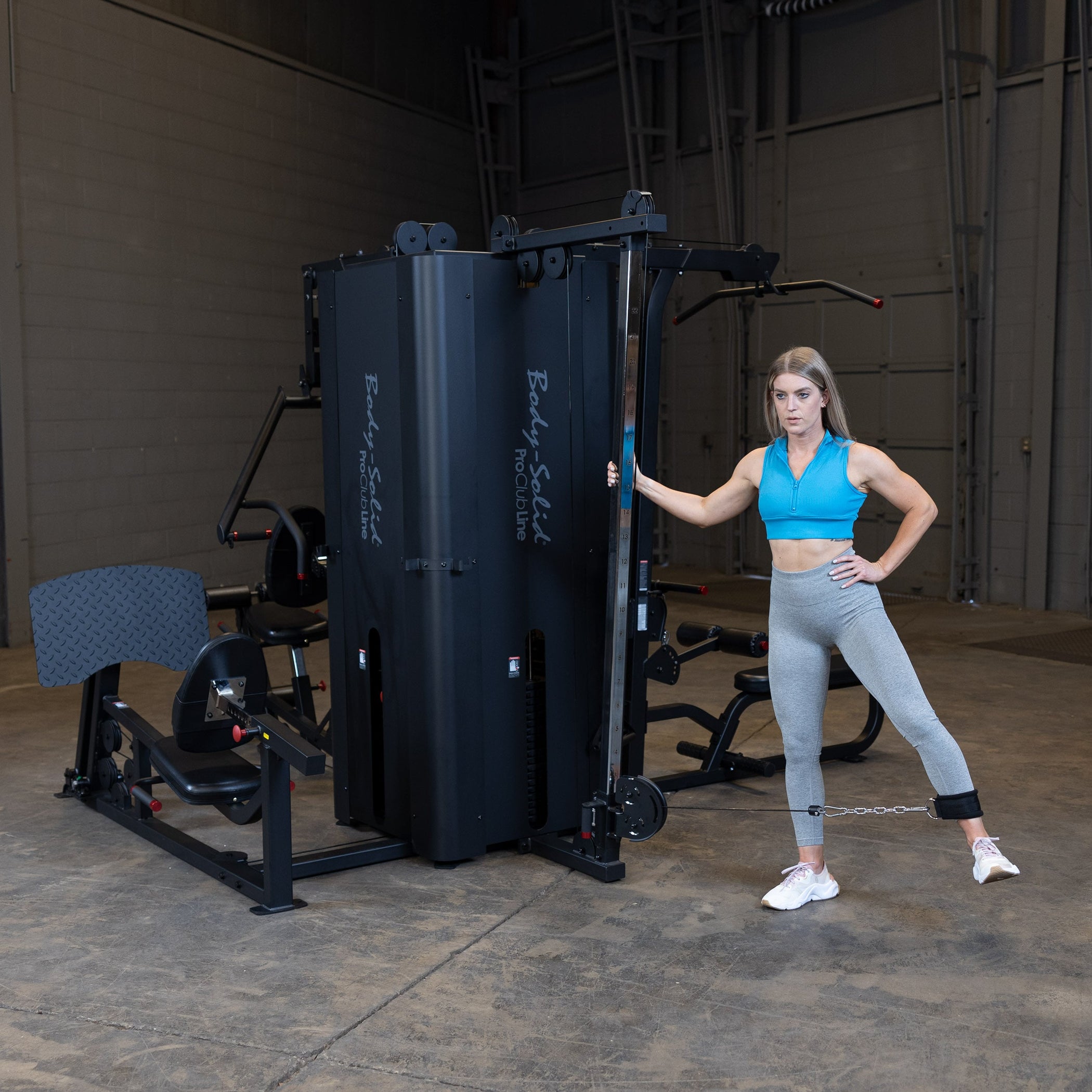 Body Solid Pro Clubline S1000 4-Stack Gym For Sale — Select Fitness