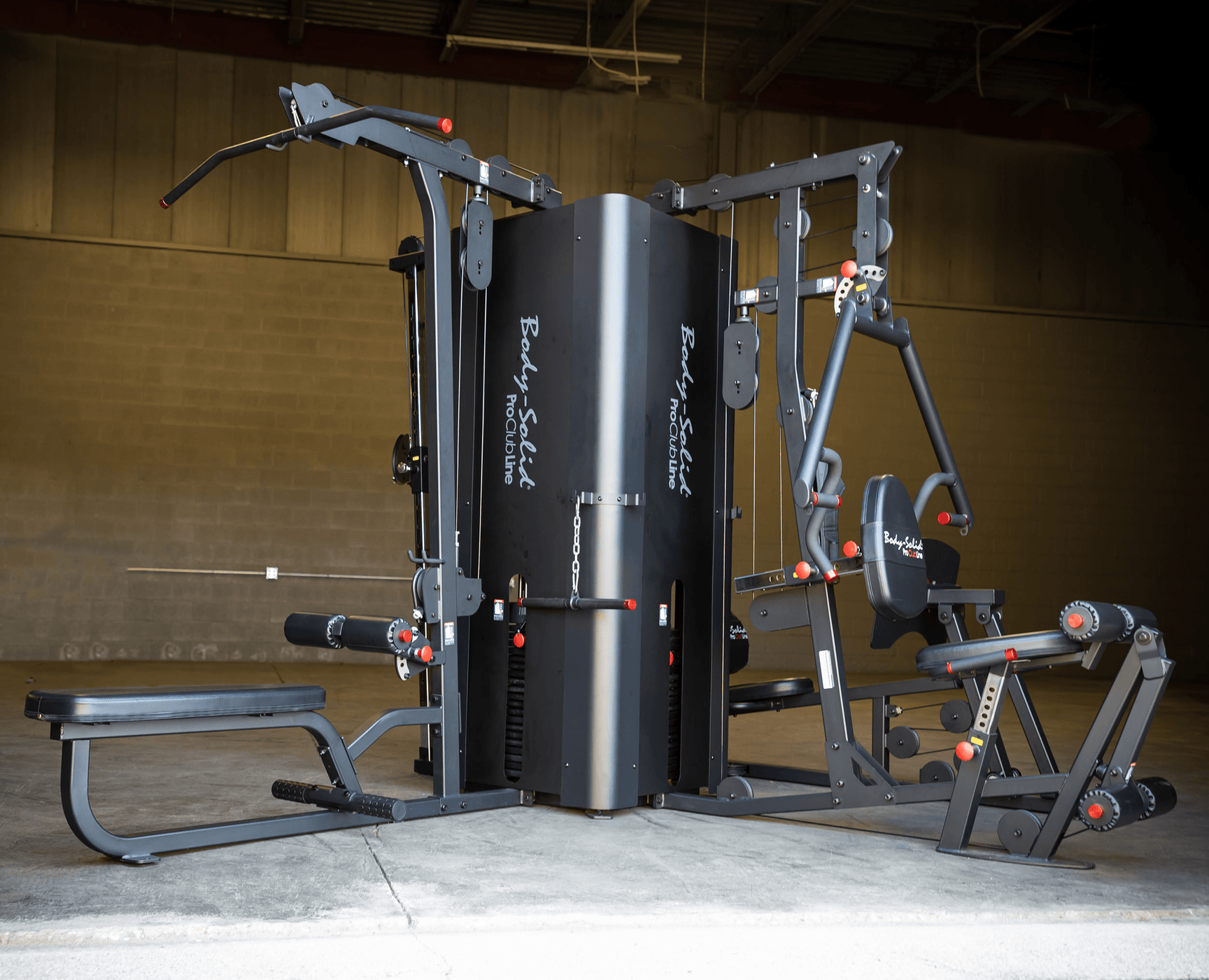 Body Solid Pro Clubline S1000 4-Stack Gym For Sale — Select Fitness