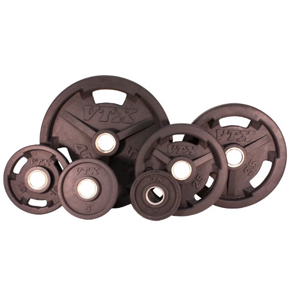 Troy VTX Rubber Grip Plate Set For Sale — Select Fitness
