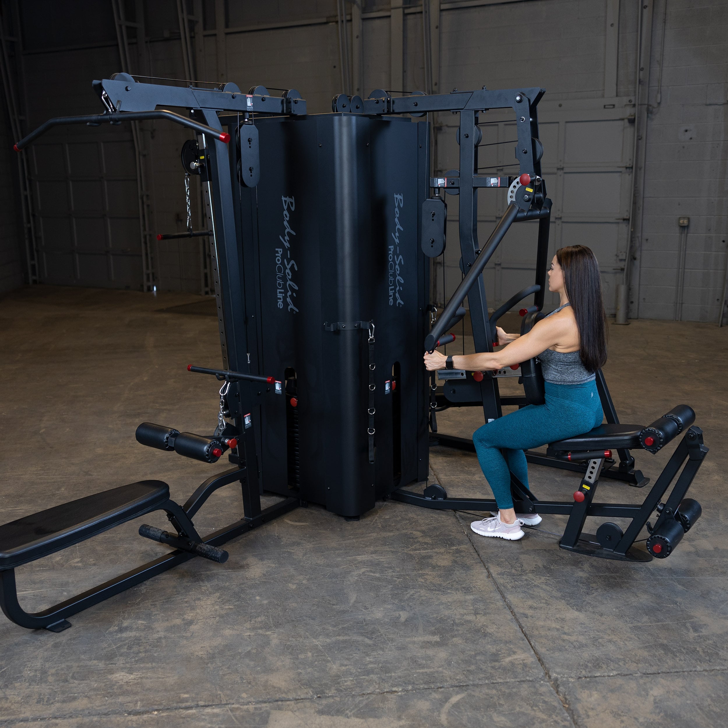 Body Solid Pro Clubline S1000 4-Stack Gym For Sale — Select Fitness