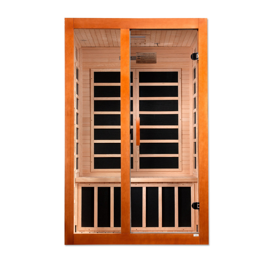 Dynamic Saunas Santiago Elite 2 Person Ultra Low EMF Sauna — Select Fitness