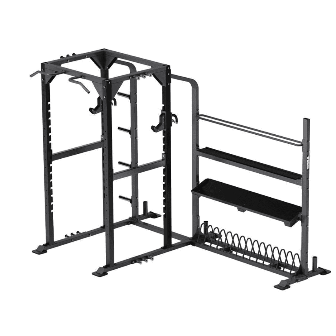 TKO Strength Power Rack With Storage Bundle 920PR-STG — Select Fitness