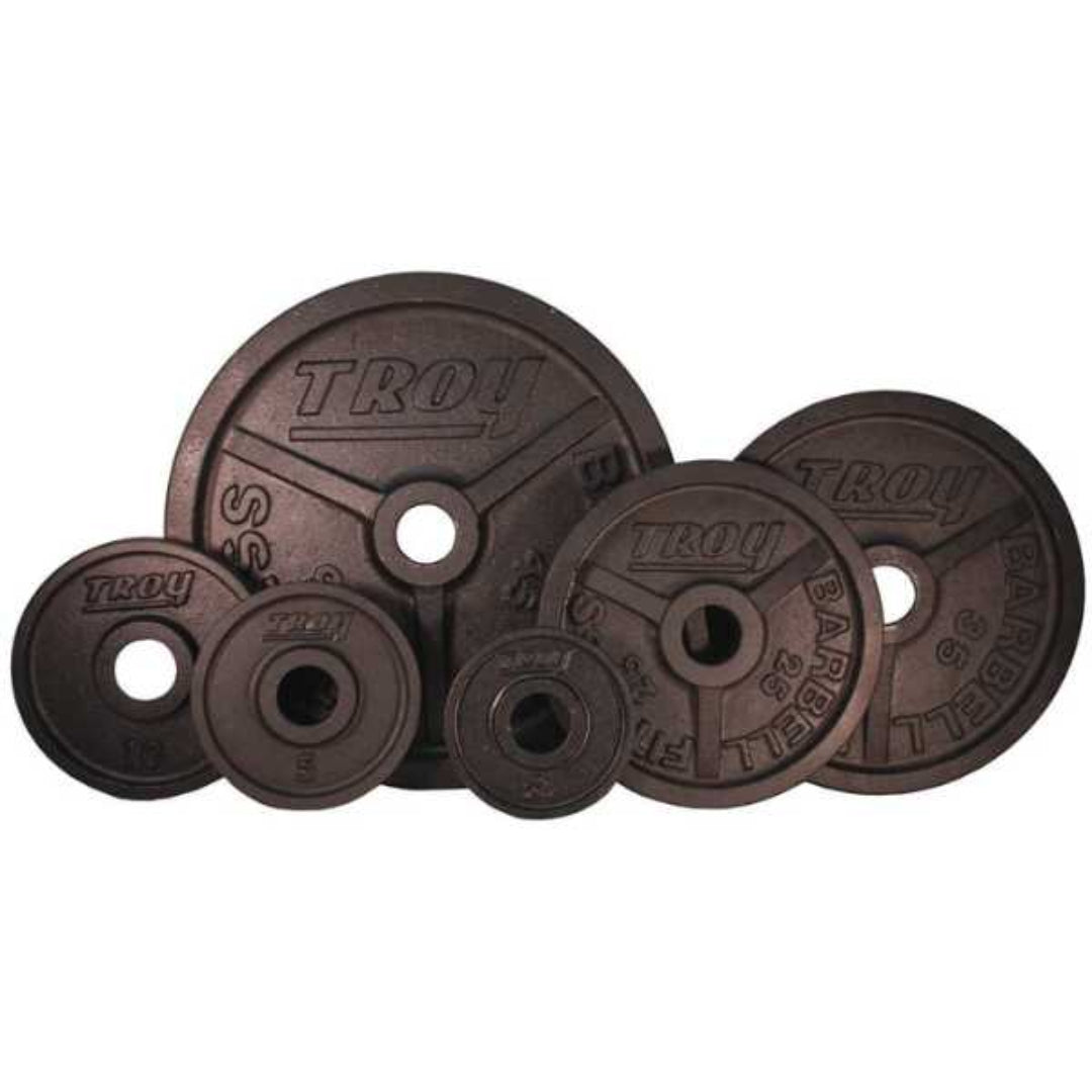 Troy Barbell Olympic Machined Wide Flanged Plate For Sale — Select Fitness