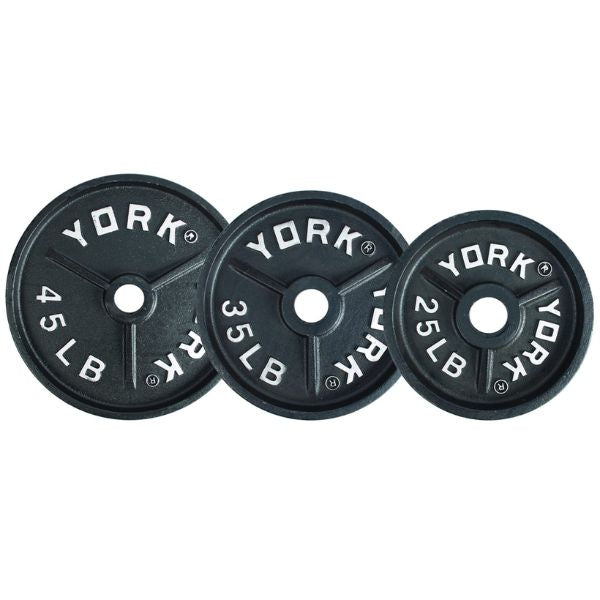 York Barbell 2″ Deep Dish Olympic Weight Plates Set For Sale — Select ...