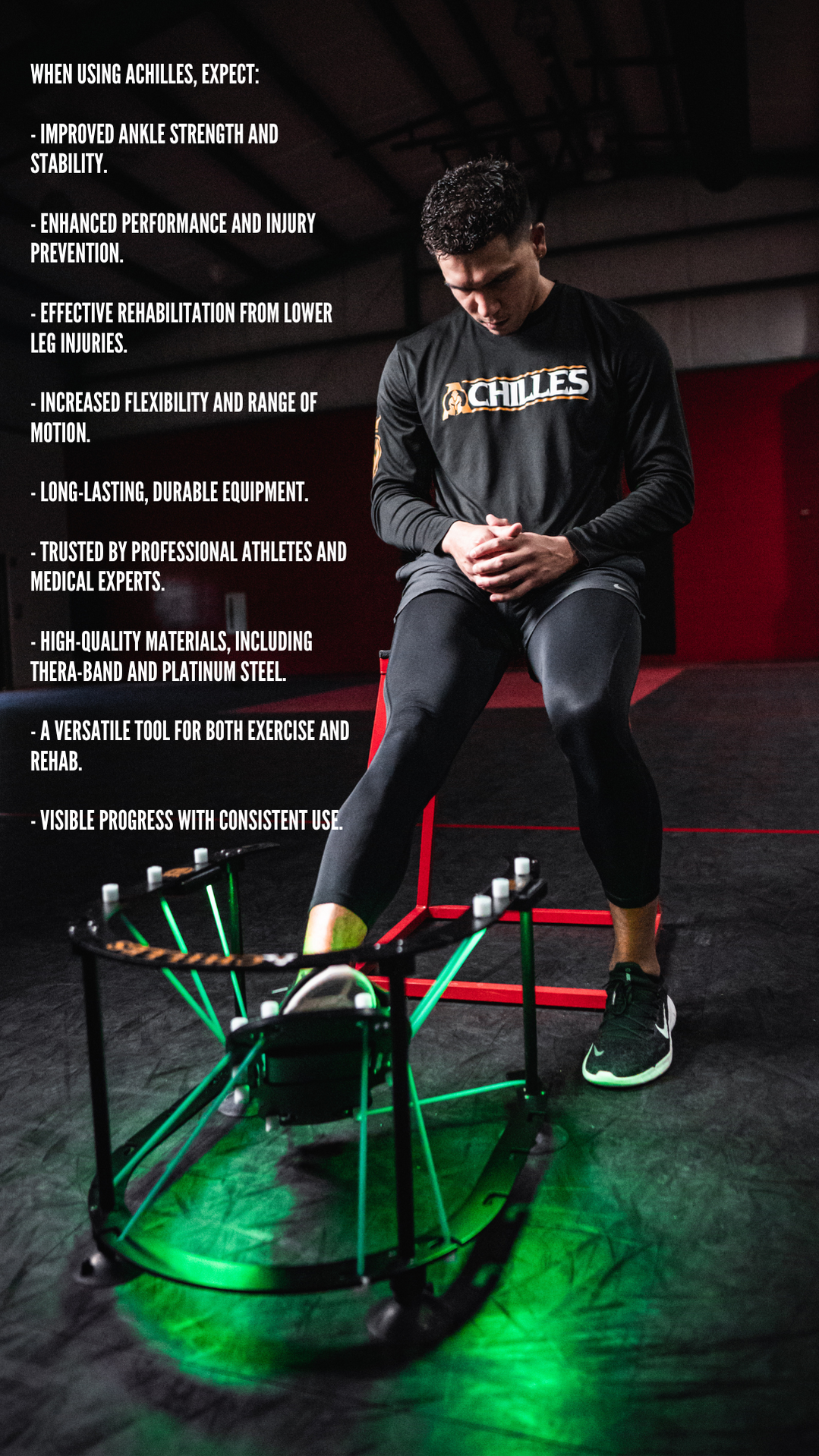 Achilles Elite Package - Ankle Strength Trainer & Rehab Machine ...