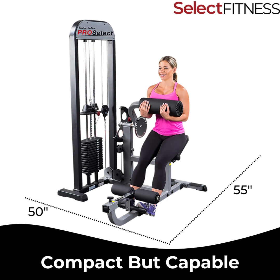 Body Solid Pro Select Ab Crunch Back Extension - GCAB-STK — Select Fitness