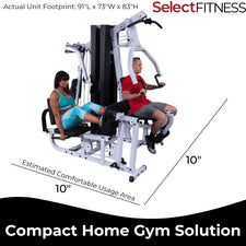 Body Solid EXM3000LPS Multi-Station Gym | Free Shipping — Select Fitness