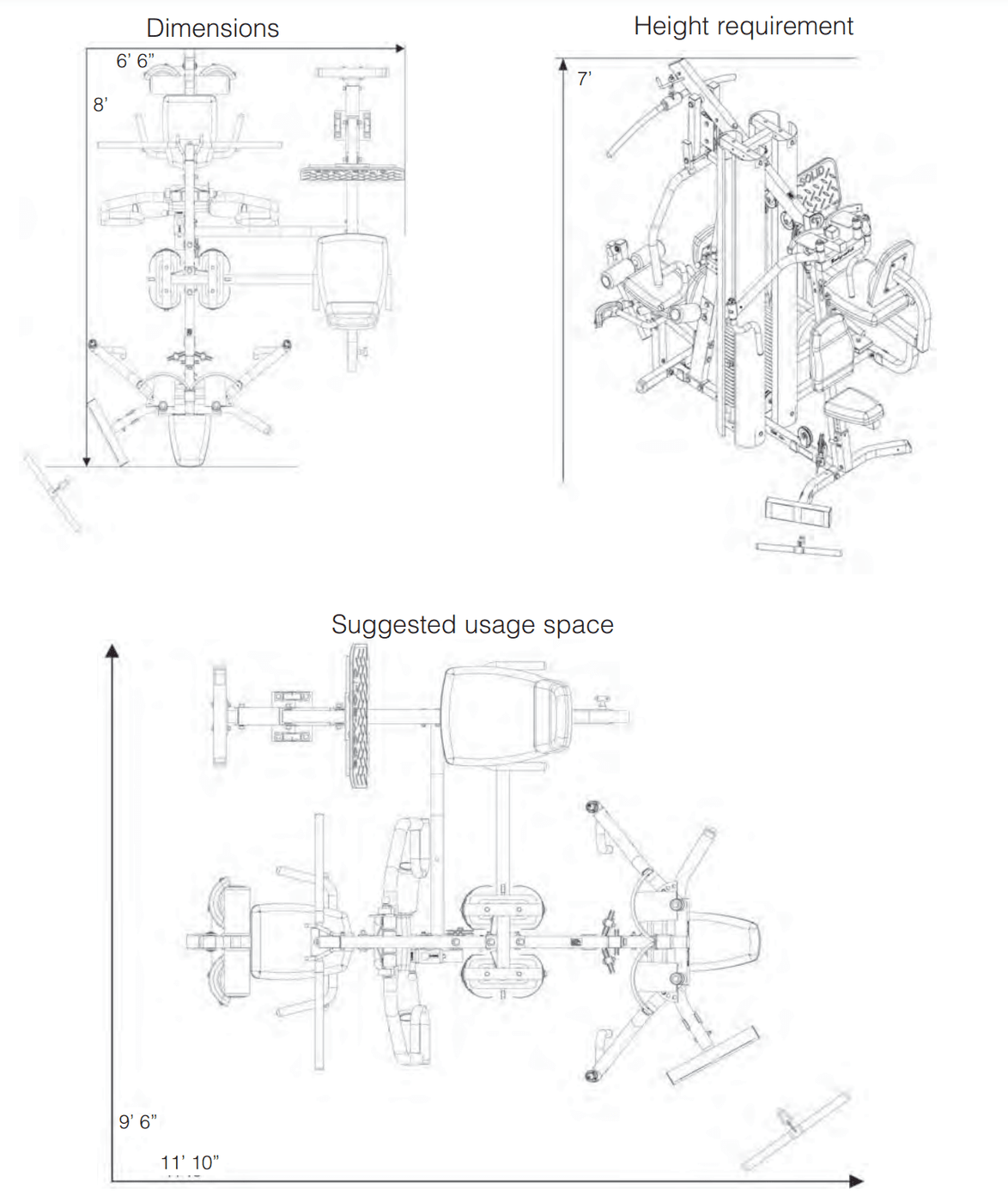 Body Solid G9S Two Stack Home Gym Bundle With VKR Station — Select Fitness