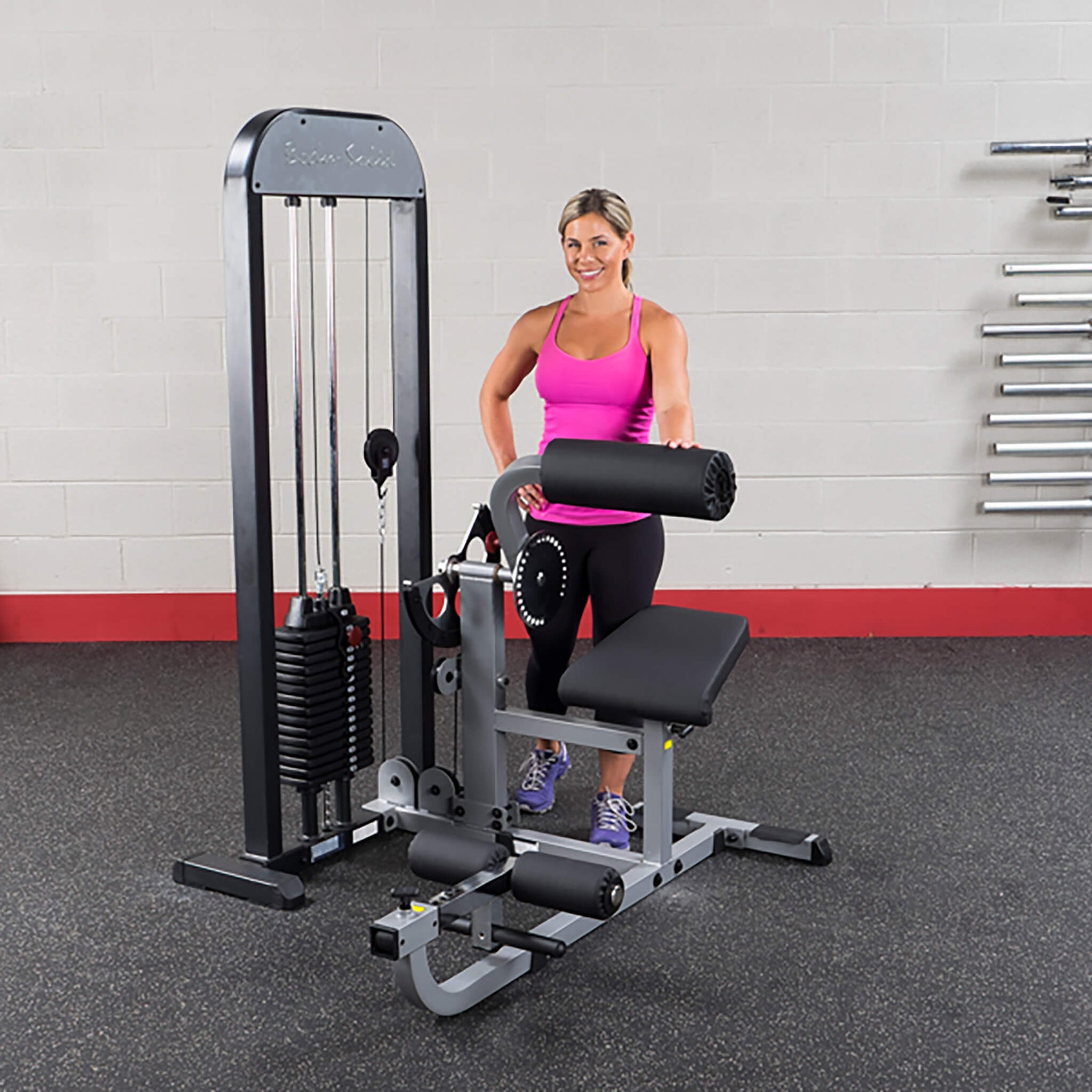 Body Solid Pro Select Ab Crunch Back Extension - GCAB-STK — Select Fitness