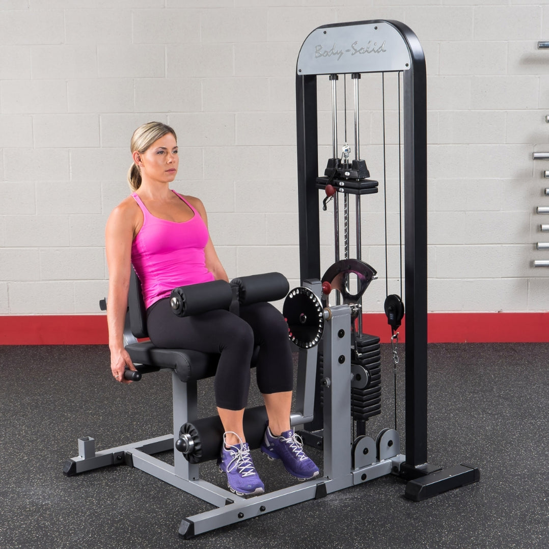 Body Solid GCEC-STK Pro Select Leg Extension Leg Curl Machine — Select ...