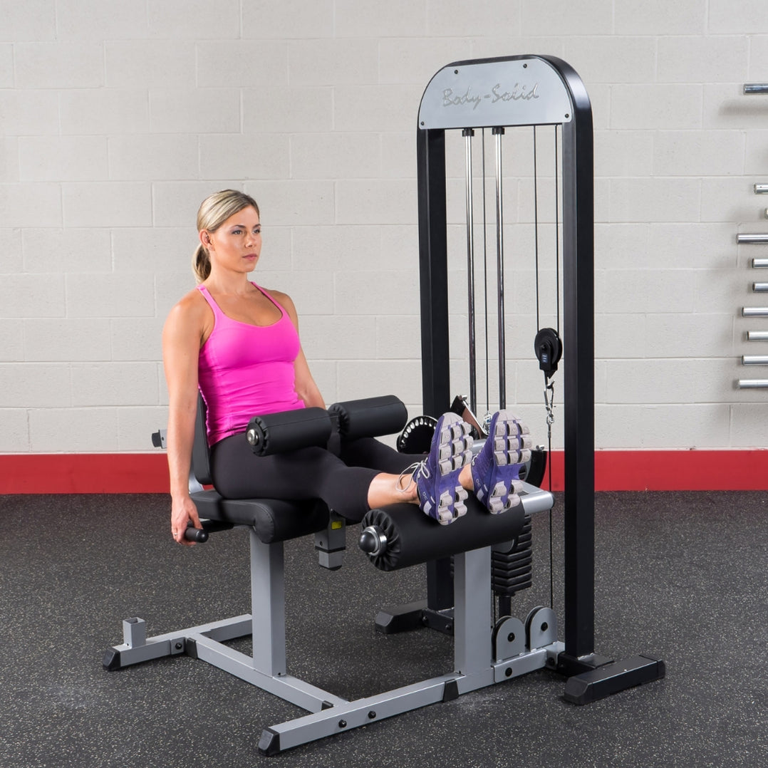 Body Solid GCEC-STK Pro Select Leg Extension Leg Curl Machine — Select ...