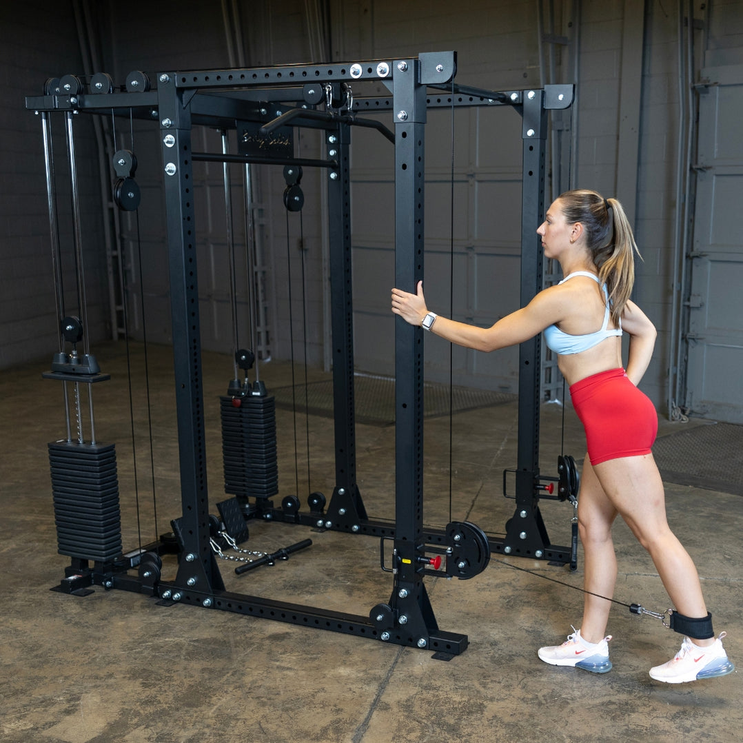 Body Solid Power Rack With Cable System — Select Fitness