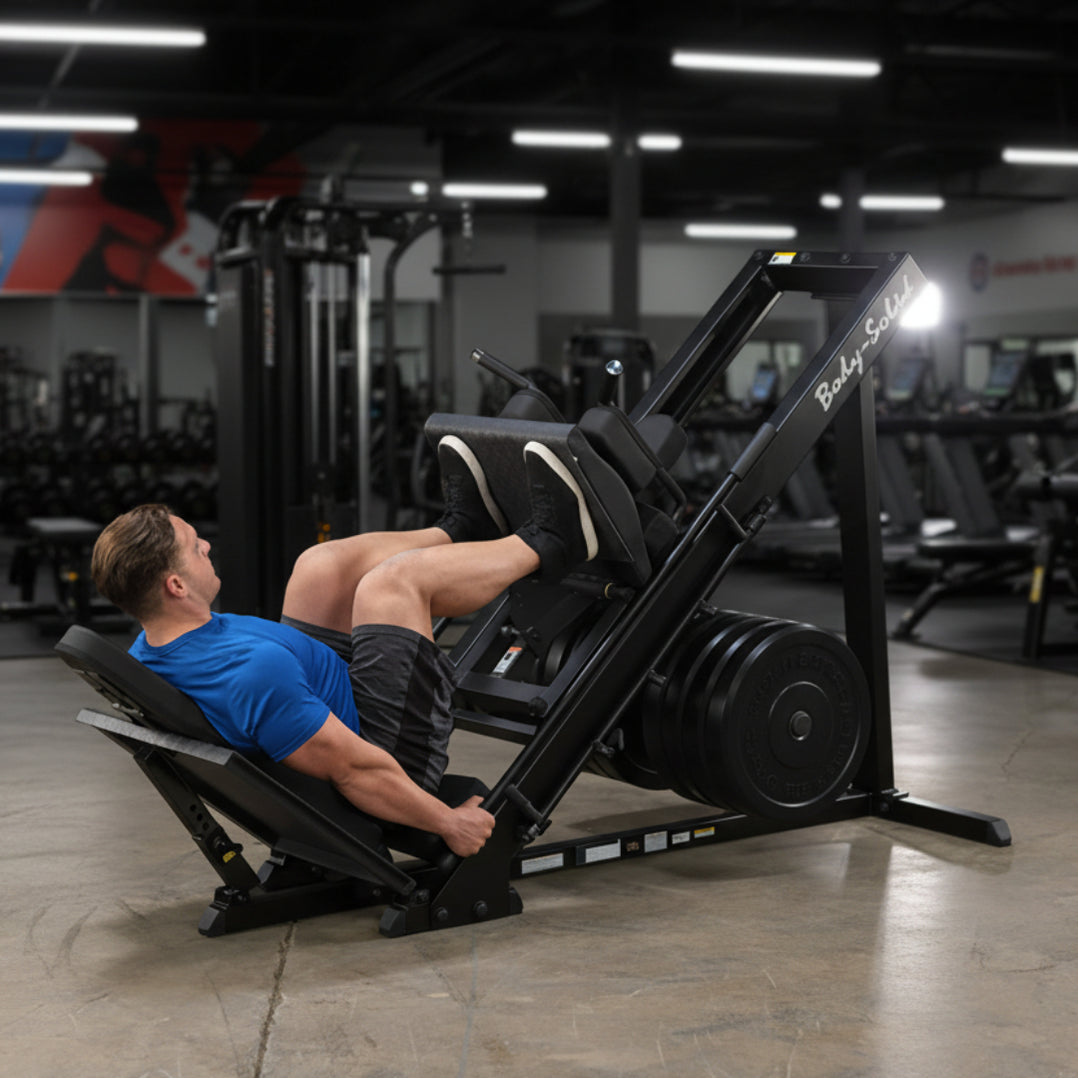 Body Solid GLPH1100B Leg Press and Hack Squat Machine — Select Fitness