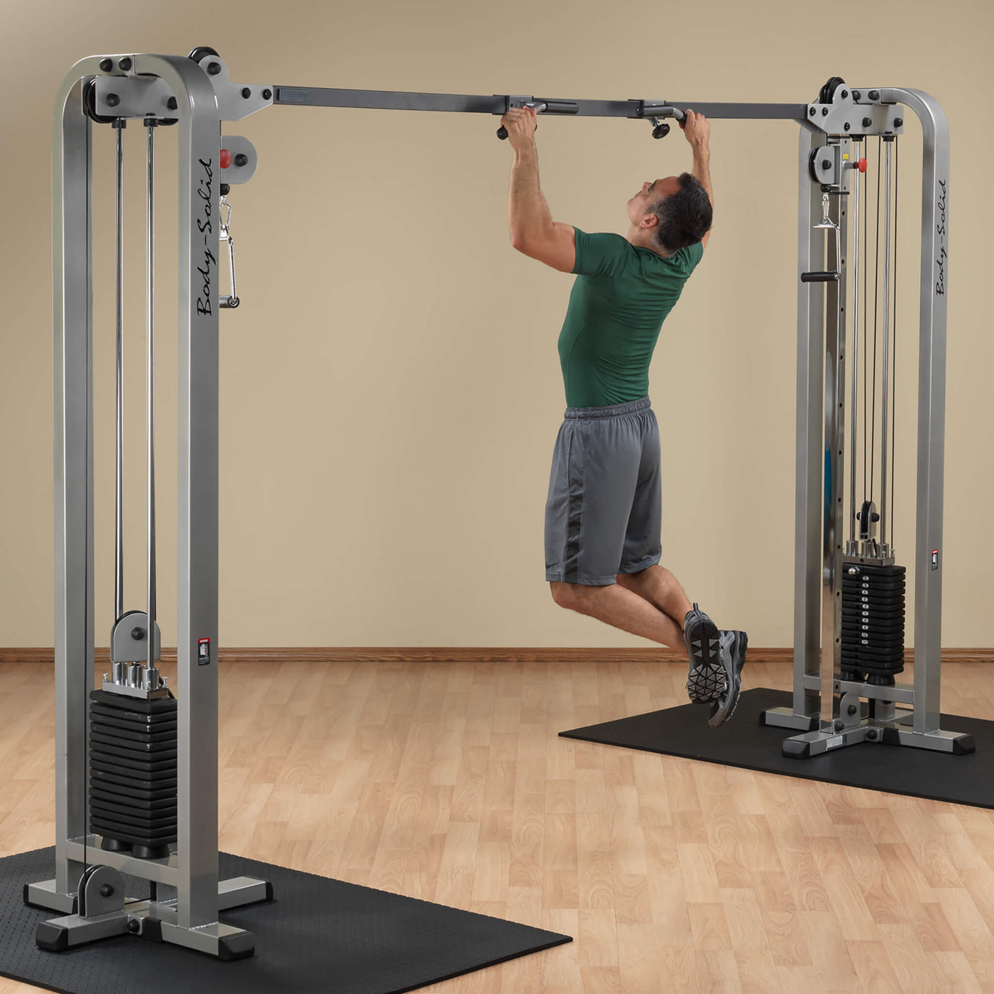 Body Solid Pro Clubline SCC1200G Cable Crossover Machine | Free ...