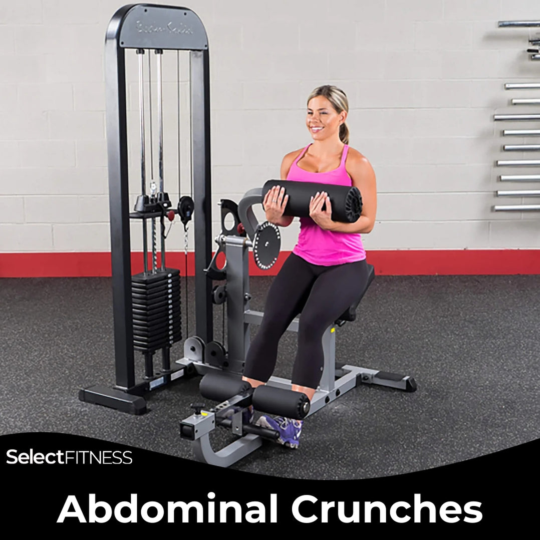 Body Solid Pro Select Ab Crunch Back Extension - GCAB-STK — Select Fitness
