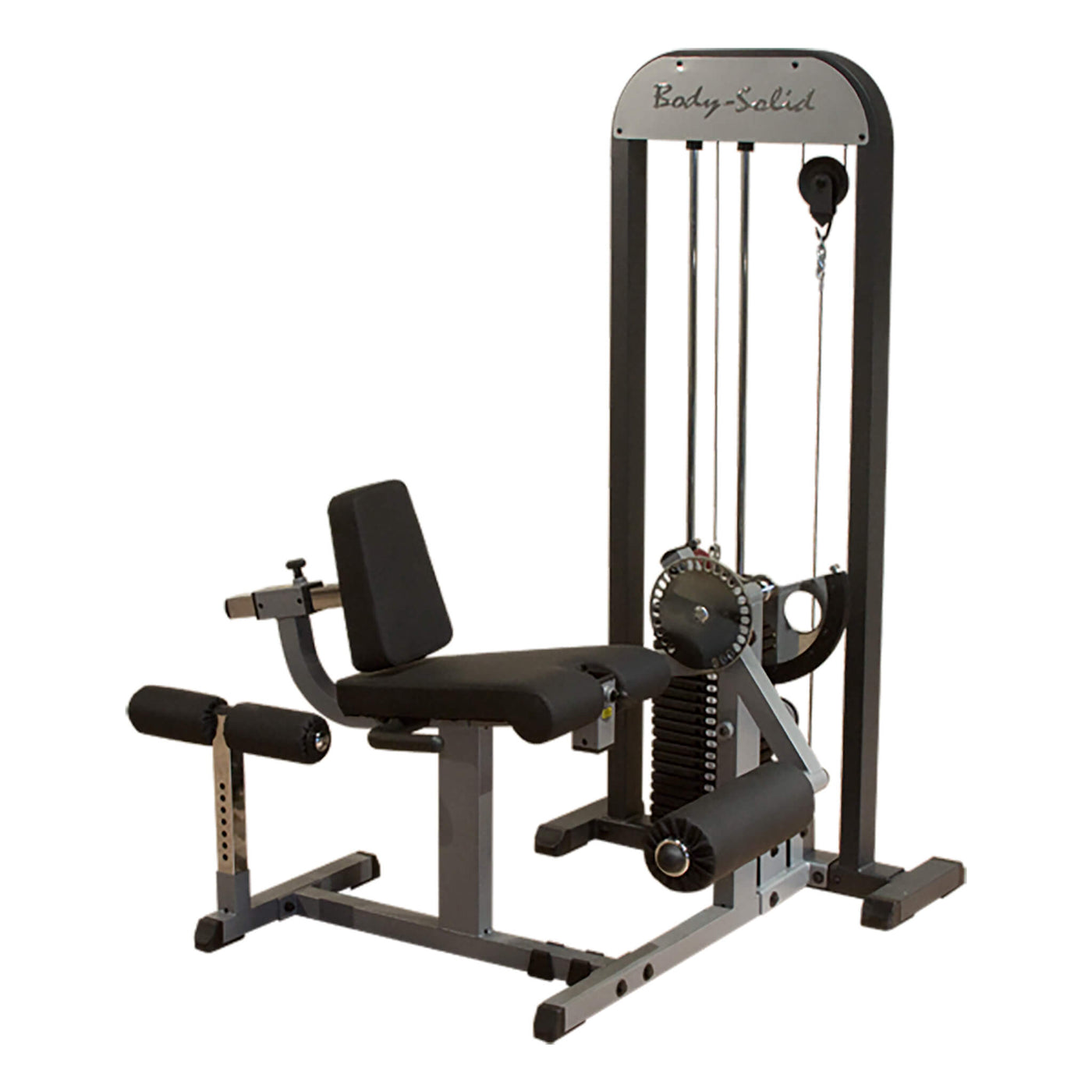Body Solid GCEC-STK Pro Select Leg Extension Leg Curl Machine — Select ...