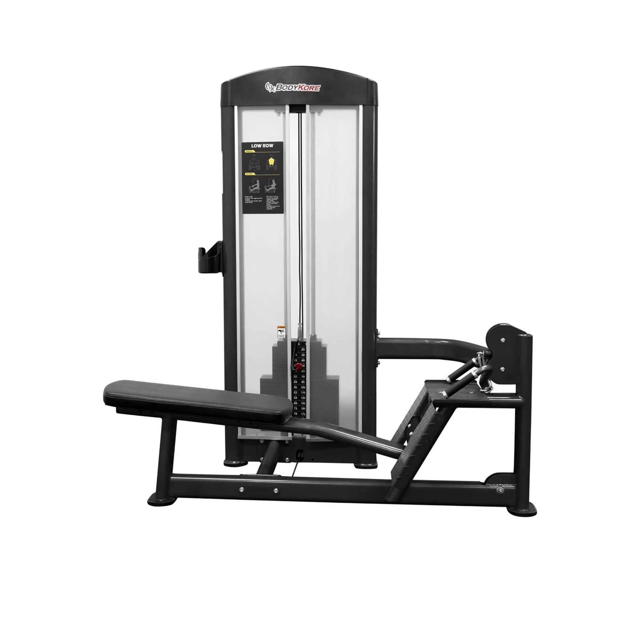 Bodykore Isolation Series Selectorized Low Pull Machine GR616 — Select ...