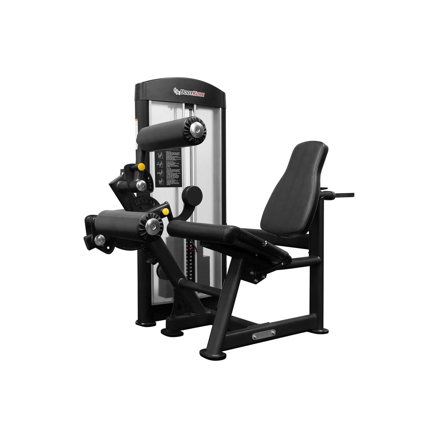 Bodykore GR639 Seated Commercial Leg Extension & Leg Curl Machine ...