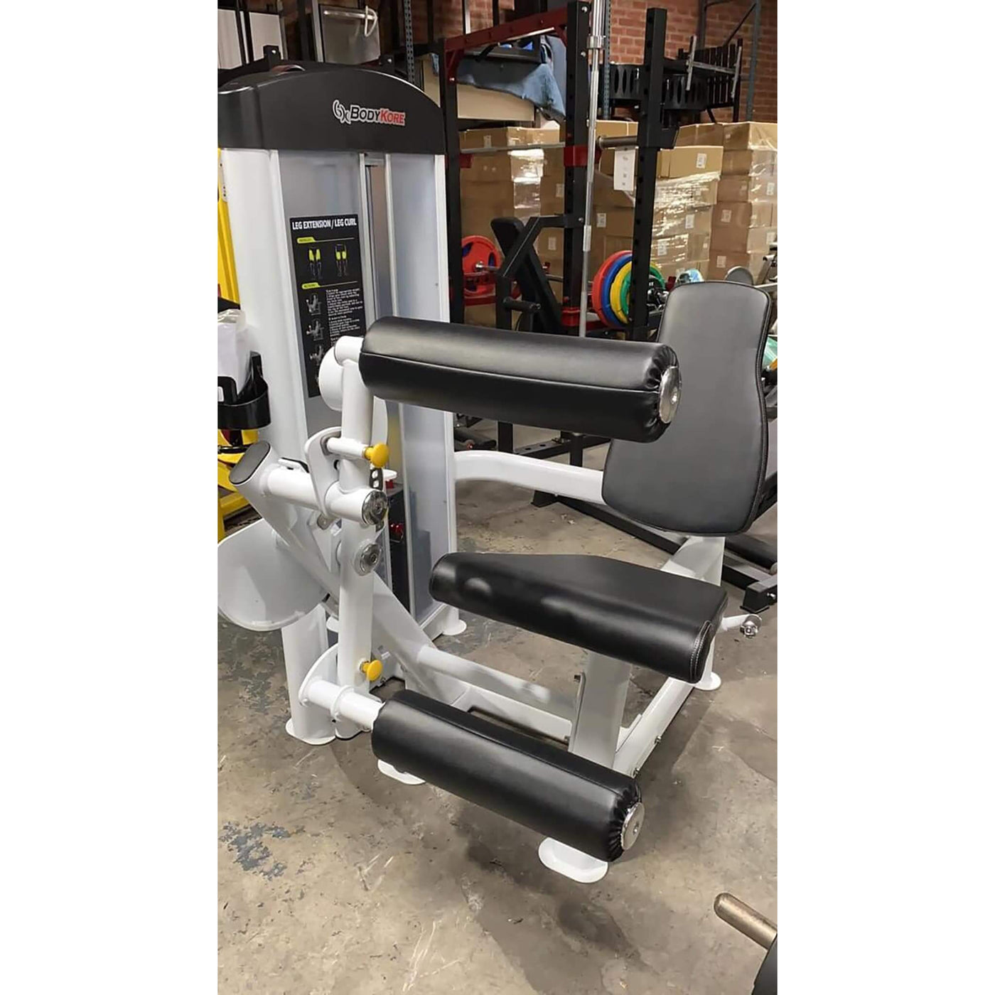 Bodykore GR639 Seated Commercial Leg Extension & Leg Curl Machine ...