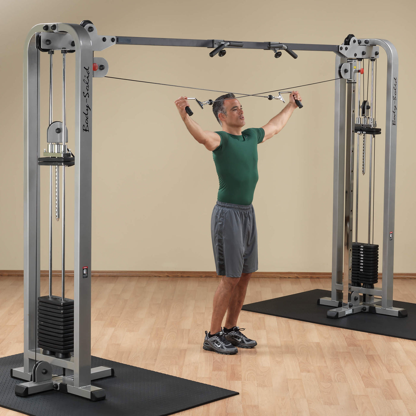 Body Solid Pro Clubline SCC1200G Cable Crossover Machine | Free ...