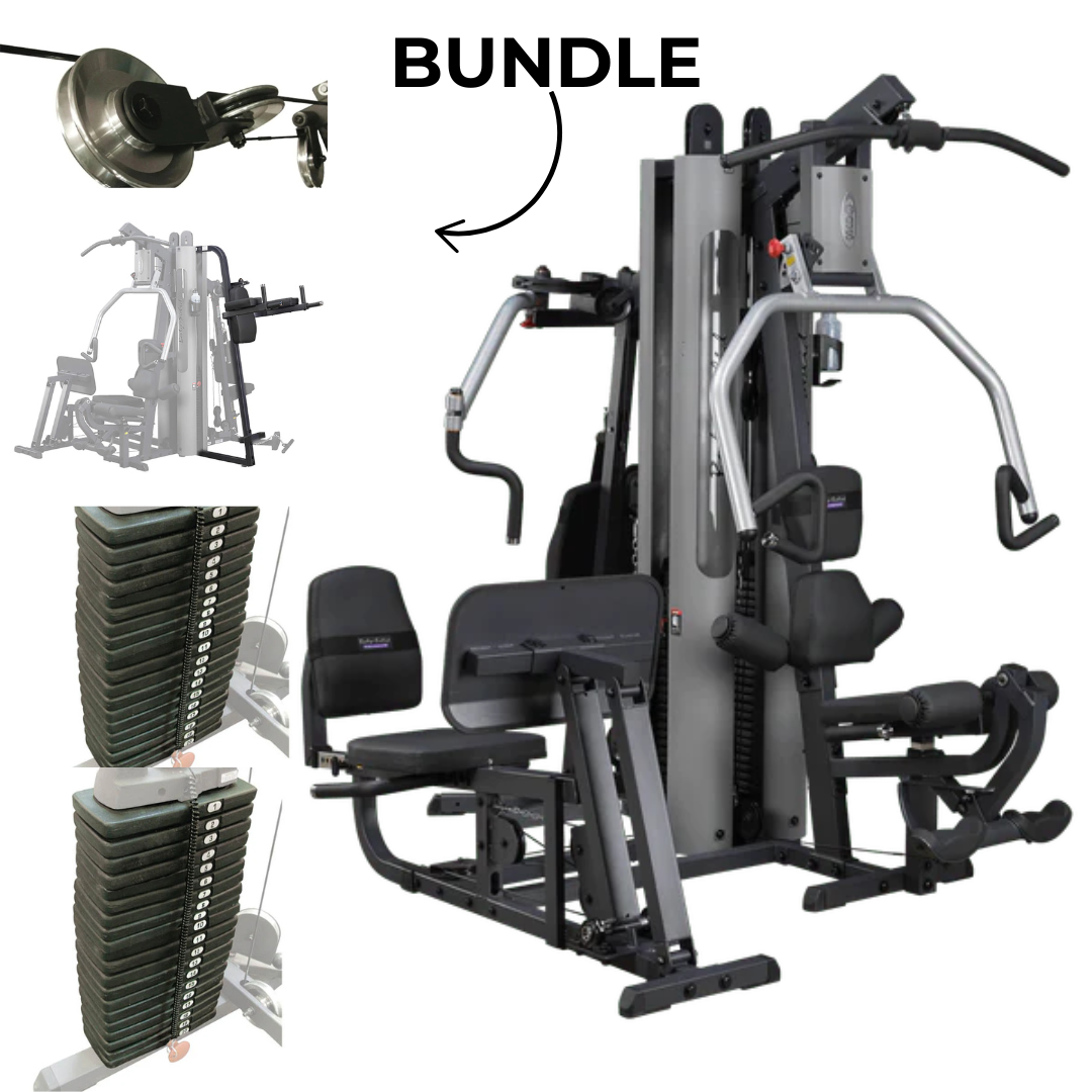 Body Solid G9S Two Stack Home Gym Bundle With VKR Station — Select Fitness