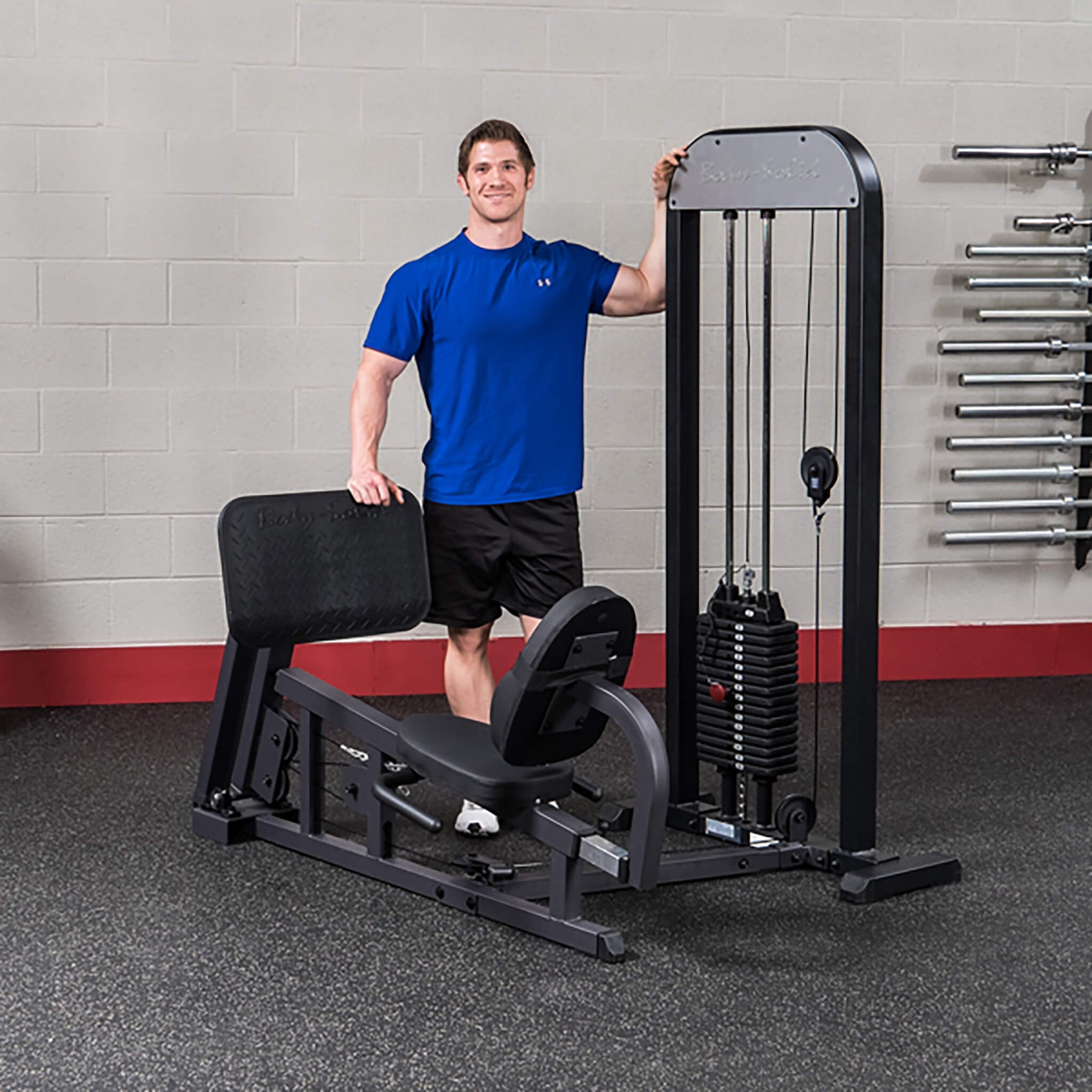 Body Solid Pro Select GLP-STK Leg and Calf Press Machine — Select Fitness