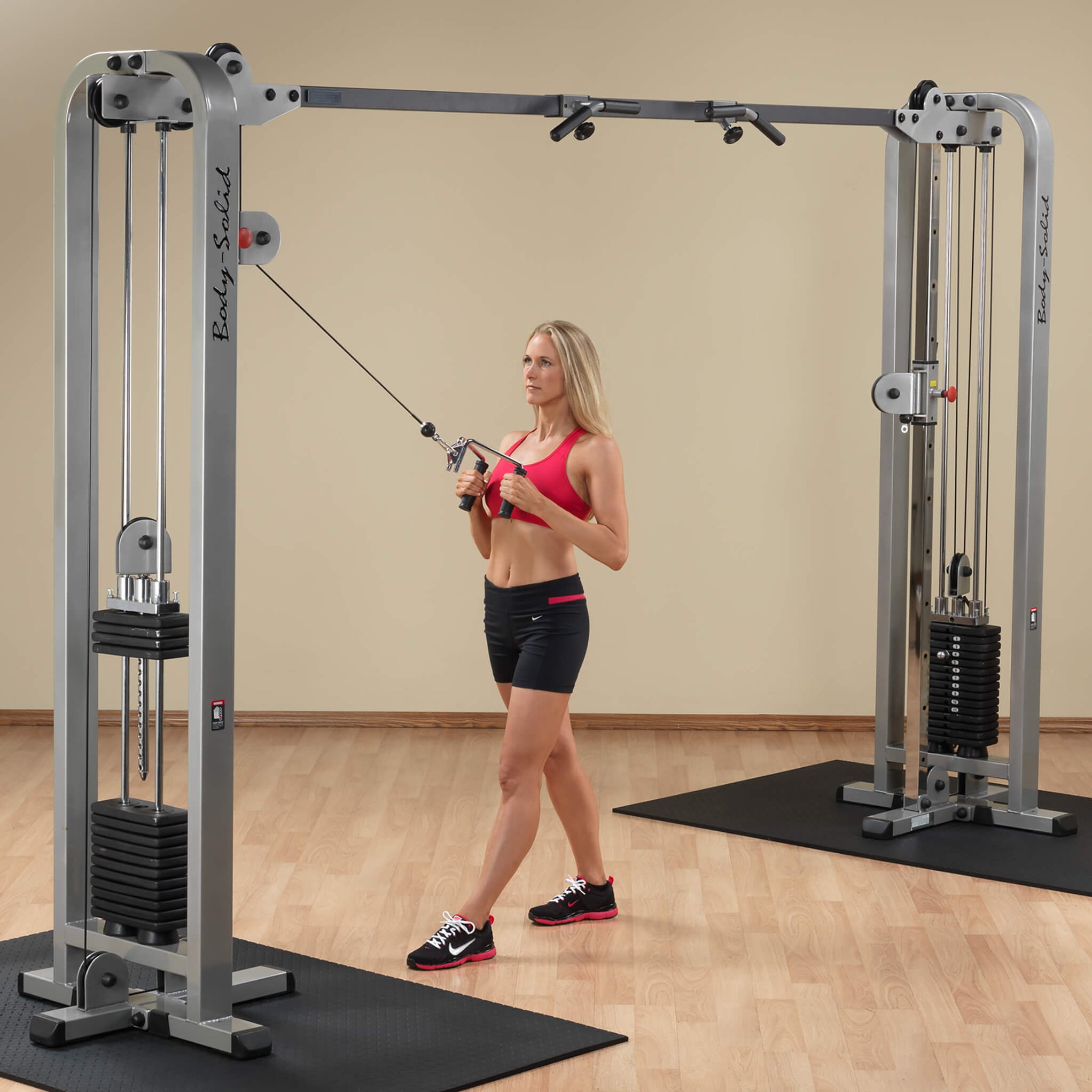 Body Solid Pro Clubline SCC1200G Cable Crossover Machine | Free ...