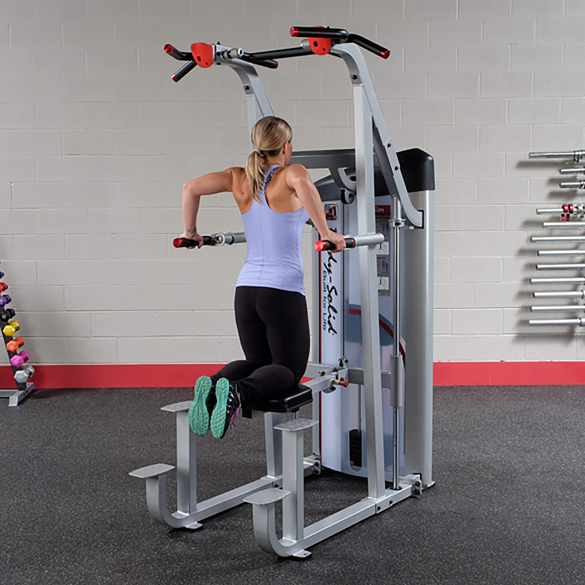 Body Solid Pro Clubline S2ACD Series II Assisted Chin Dip — Select Fitness