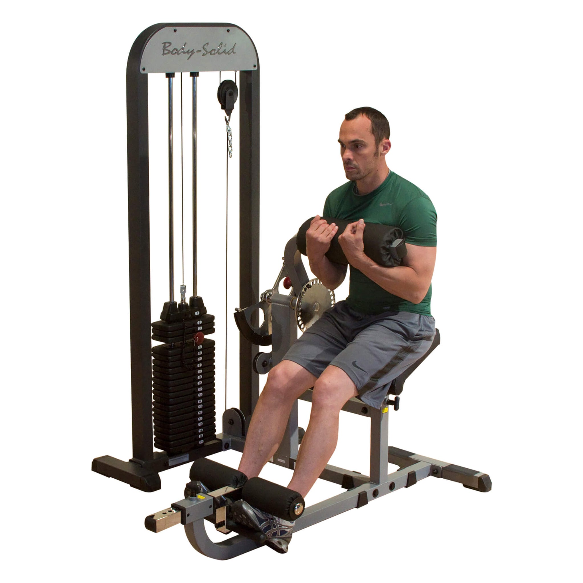 Body Solid Pro Select Ab Crunch Back Extension - GCAB-STK — Select Fitness