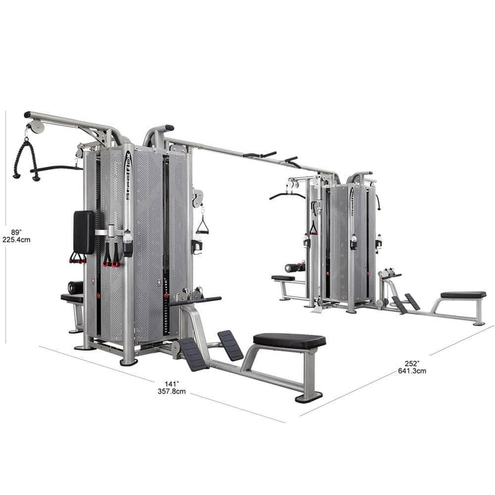 Steelflex JG8000S 8-Stack Commercial Jungle Gym — Select Fitness