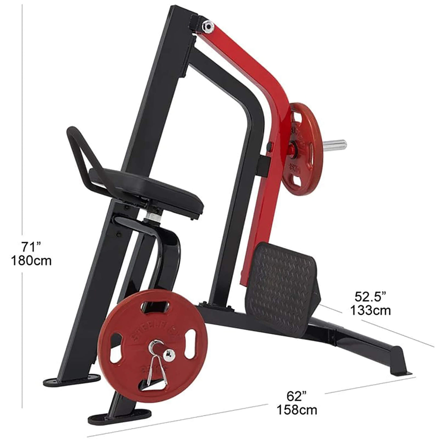 Steelflex PLHE Plate Loaded Glute/Hip Extension Machine — Select Fitness